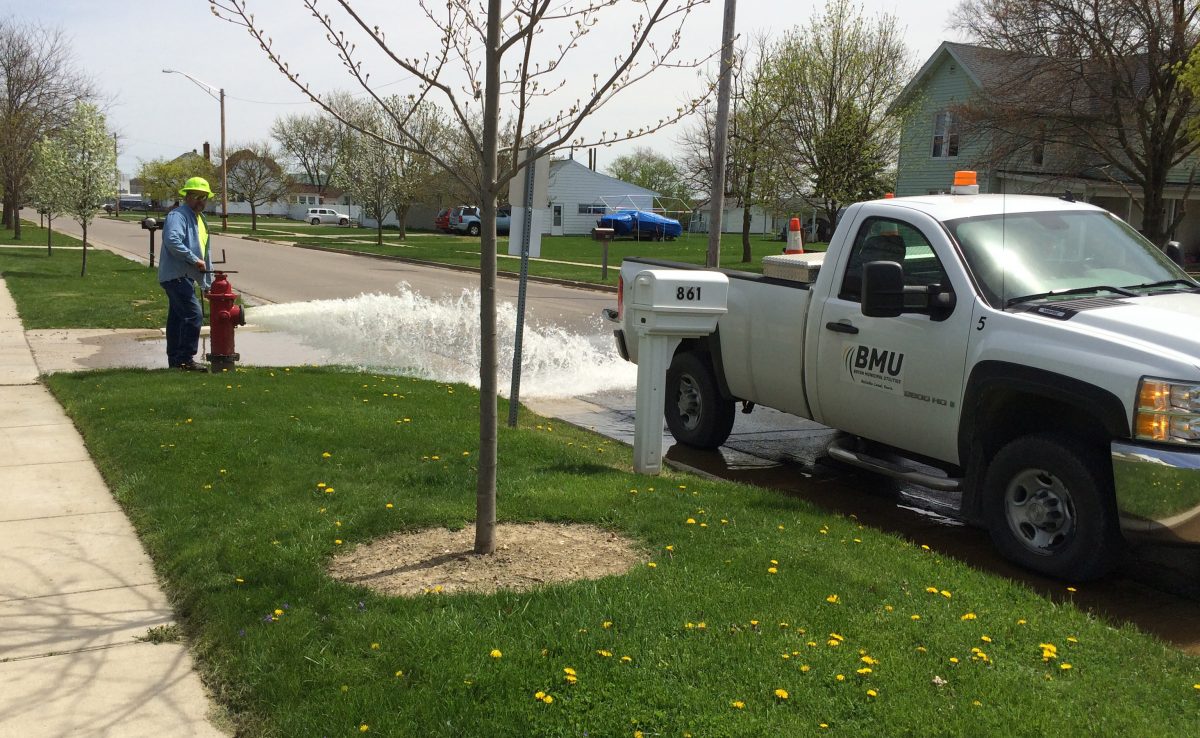 Bryan Fire Hydrant Flushing Program Begins – BMU